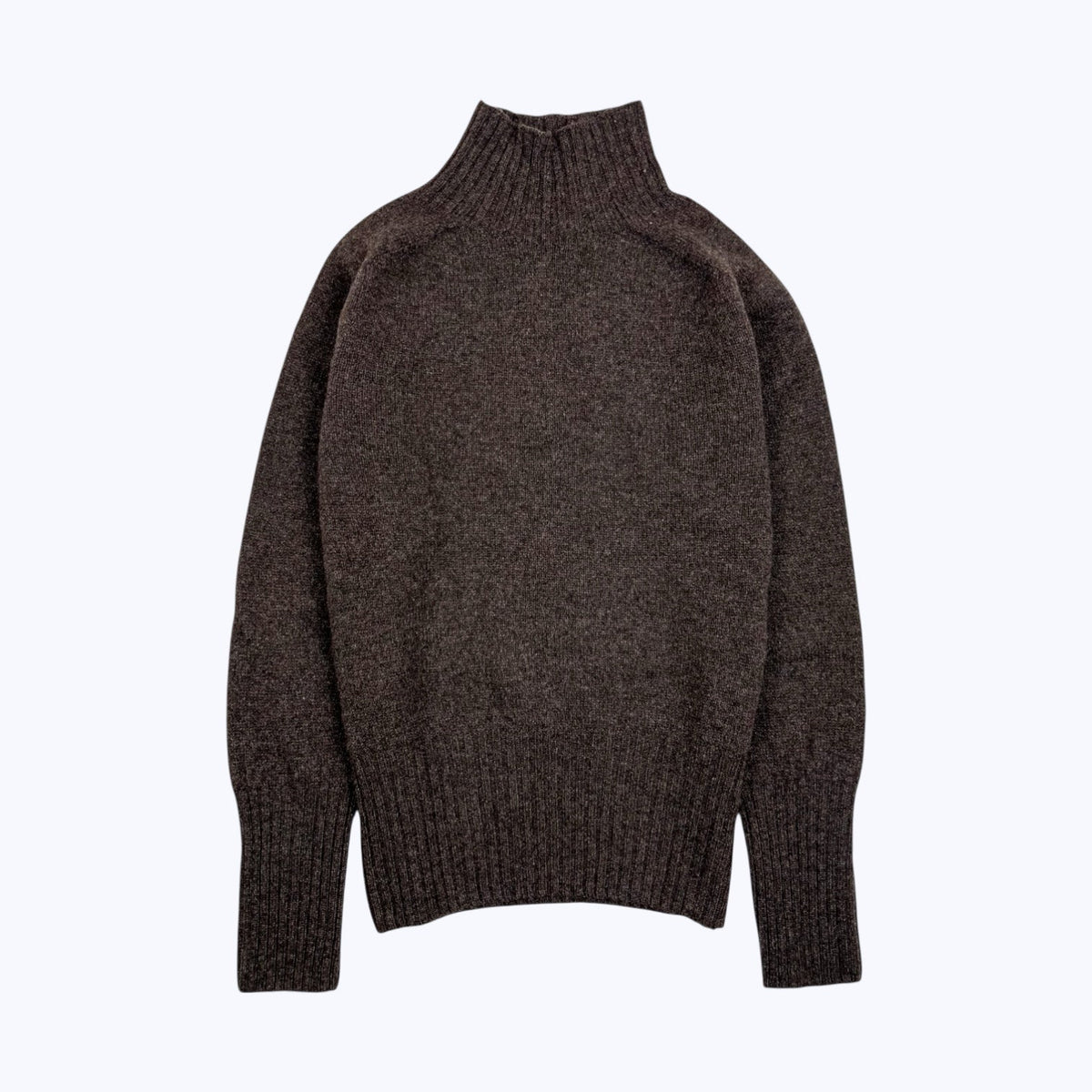 Buy online Harley Of Scotland Fine Knit Mock Neck Jumper Porcupine ...